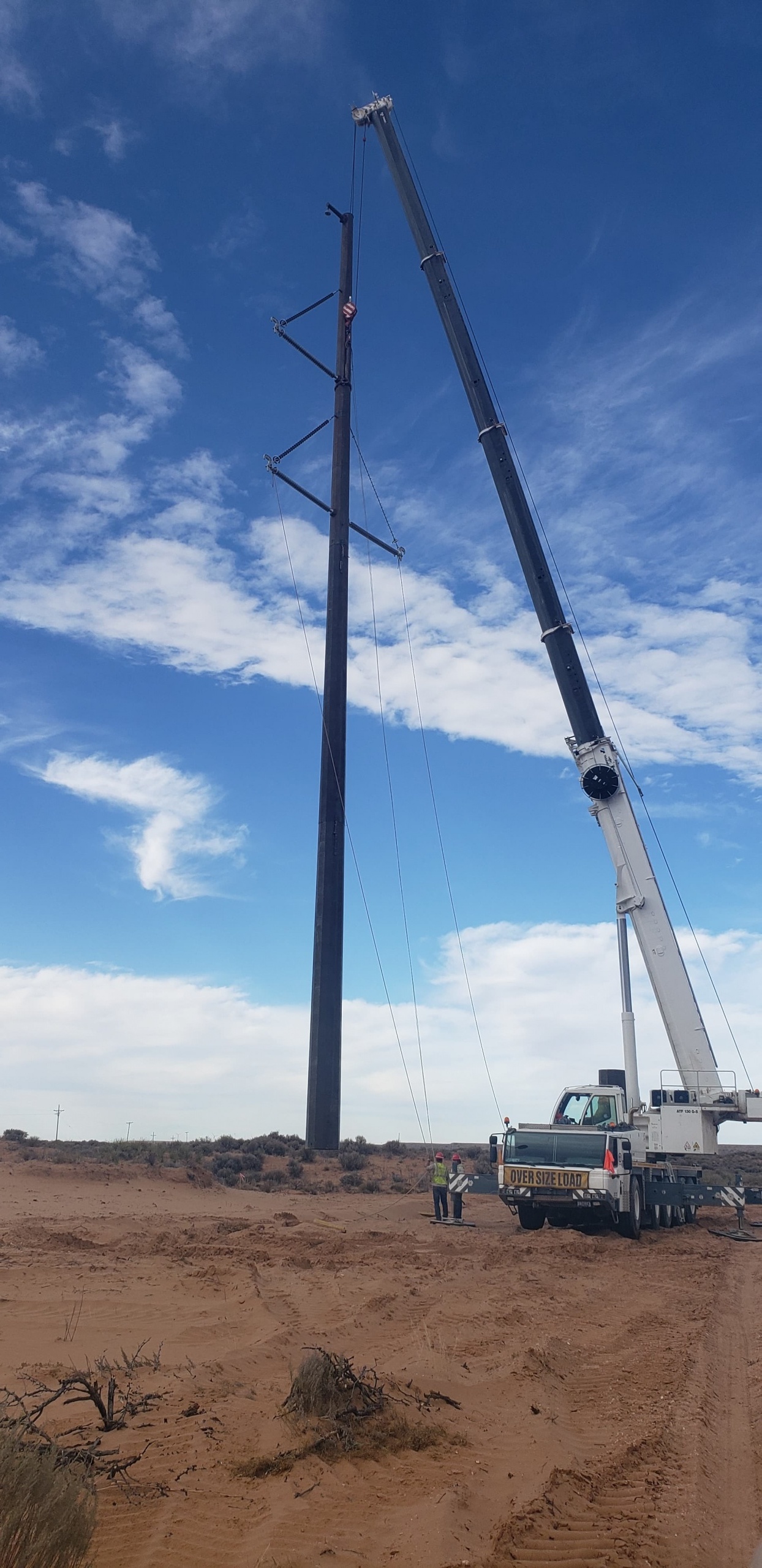 EDF Renewables – Oso Grande Transmission Line - Brink Constructors